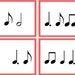 Rhythm Music Flash Cards. Elementary and Intermediate Skill Level, Clap ...