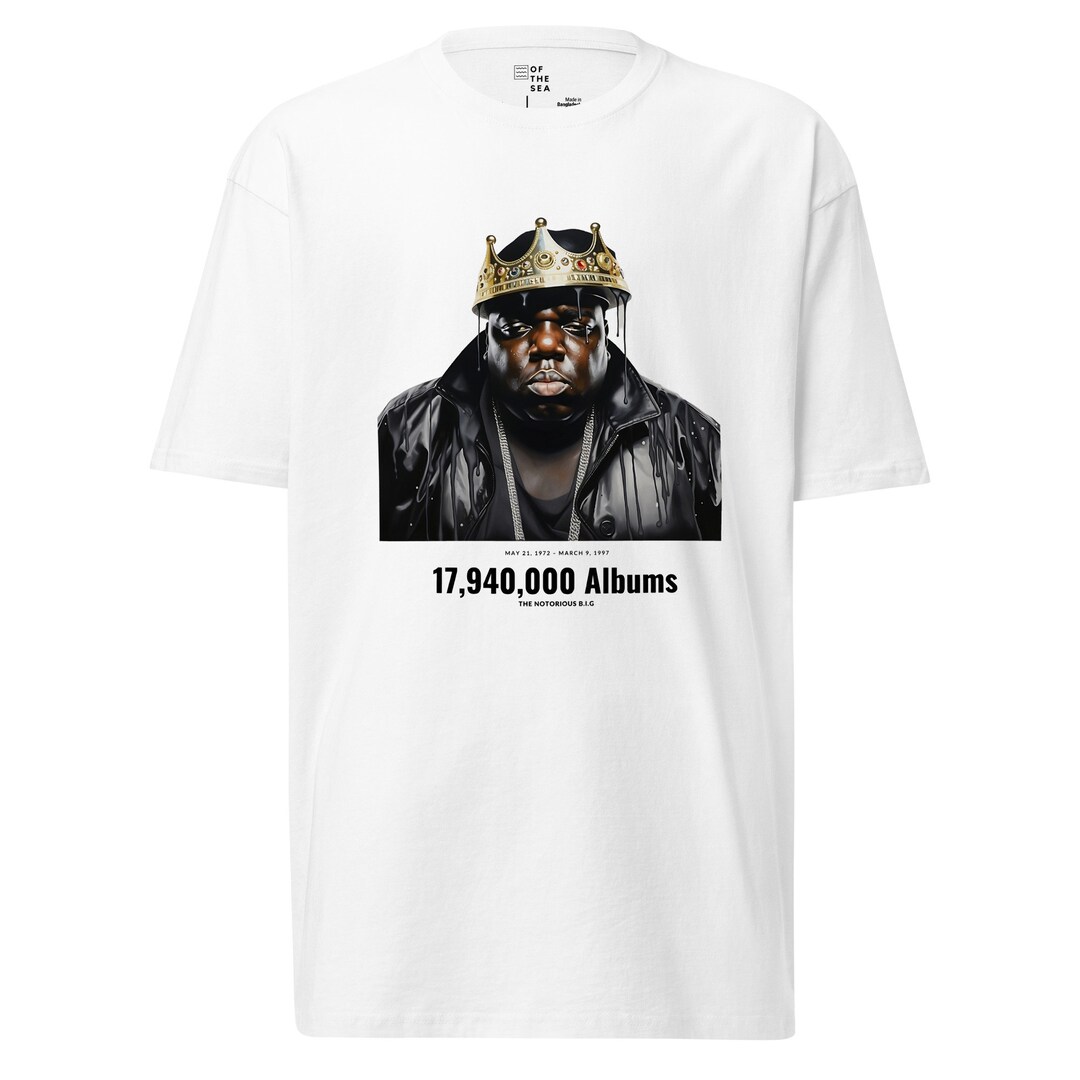 Notorious Big T-shirt Premium Heavyweight Tee LIMITED EDITION - Etsy