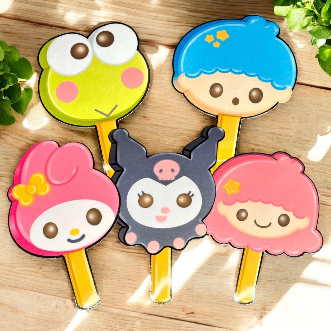 Cute Japanese Character Popsicle Stickers, Popsicle Sticker, Kerofrog ...