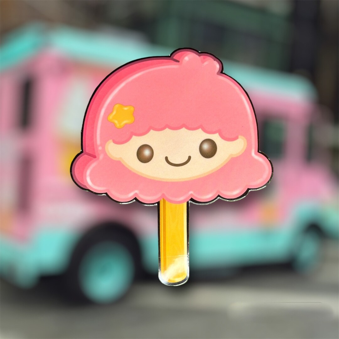 Lala Popsicle Sticker, Little Twin Stars Sticker, Popsicle Sticker ...