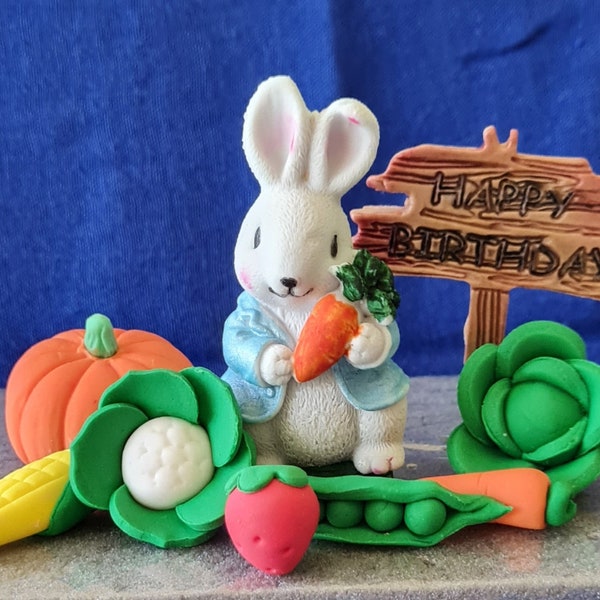 Peter Rabbit Cake Topper - Etsy Australia