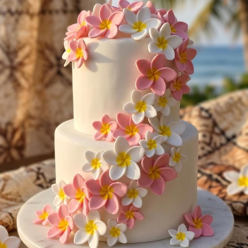 Lei Cake Decoration - Etsy