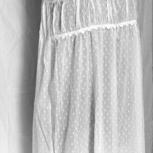 100% Pure Cotton Women's Feminine White Nightgown Victorian Style ...