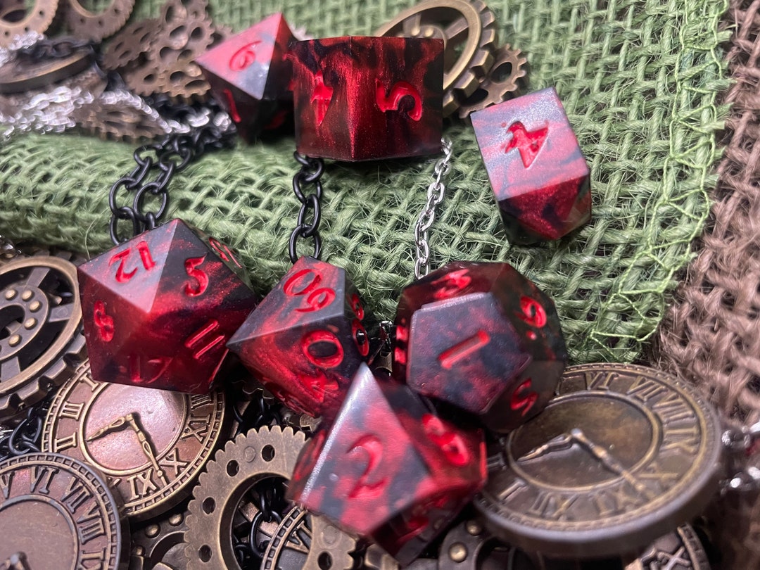 Chaotic Evil Dice Set - Etsy