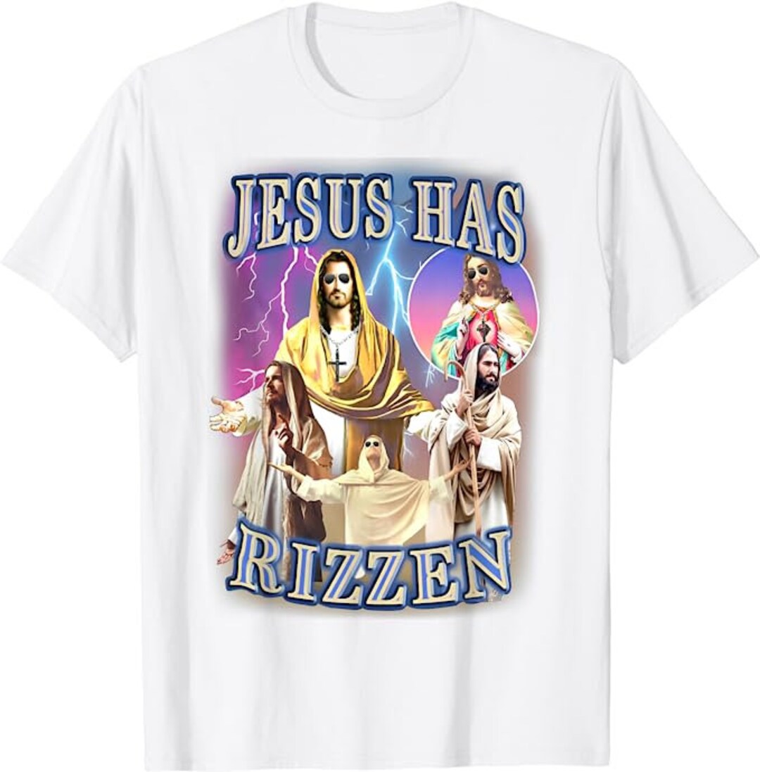 Jesus Has Rizzen Shirt - Etsy