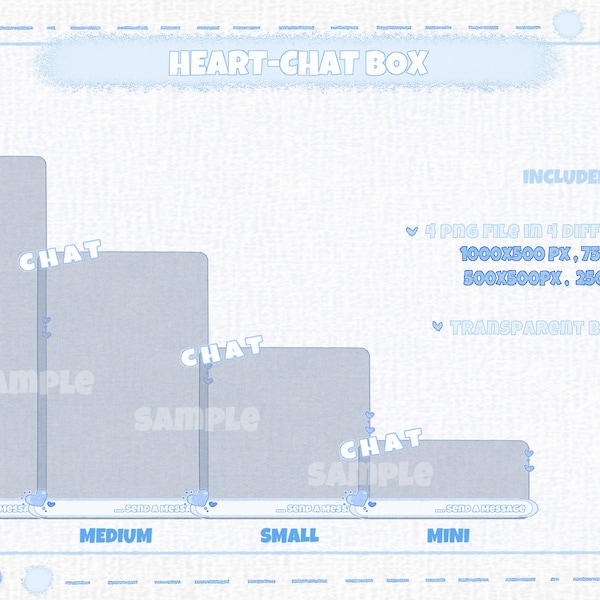 Vtuber Chat Box - Etsy