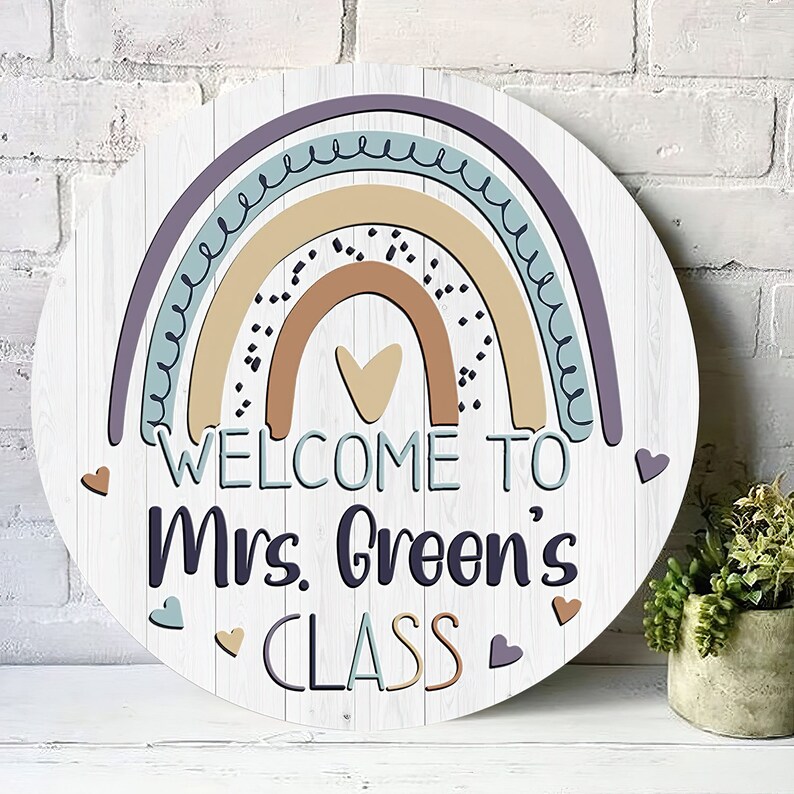 Personalized Classroom Door Sign Classroom Decor Teacher - Etsy Australia