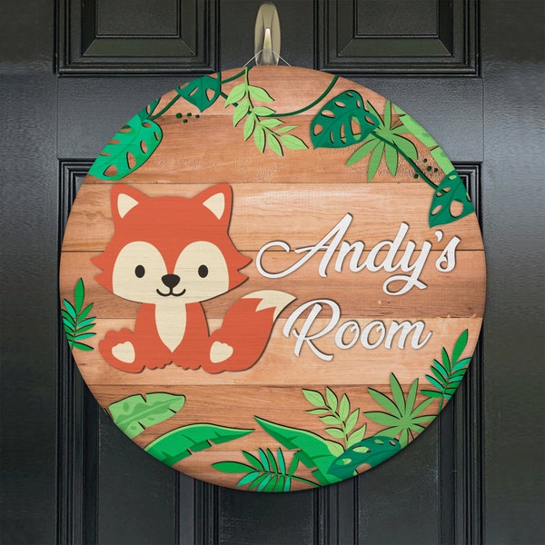 Fox Sign - Etsy