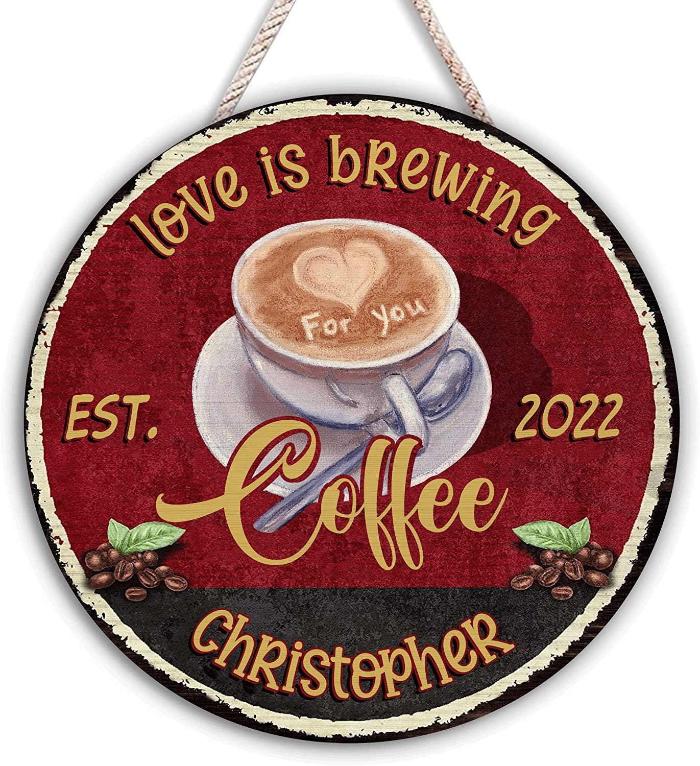 Personalized Vintage Retro Coffee Signs Coffee Bar Sign - Etsy
