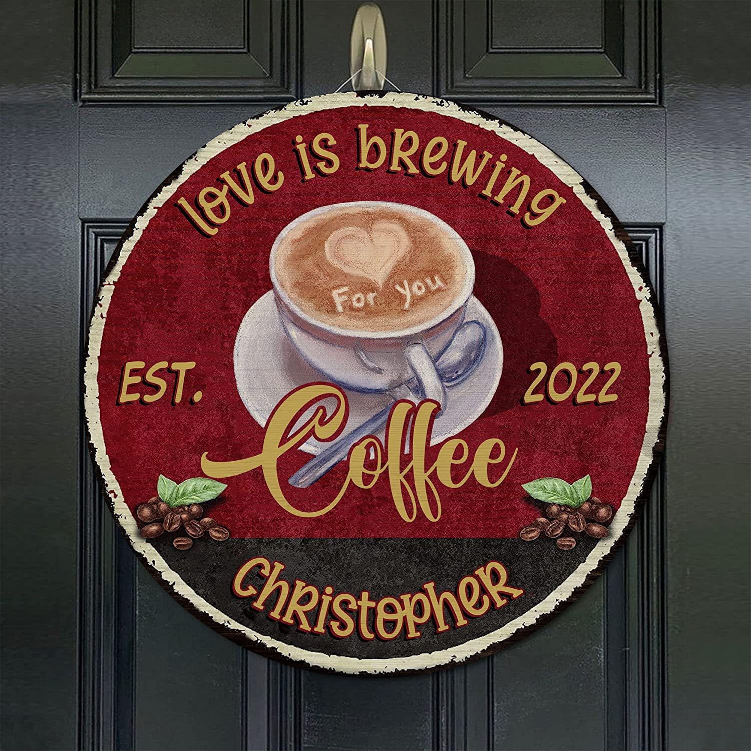 Personalized Vintage Retro Coffee Signs Coffee Bar Sign - Etsy