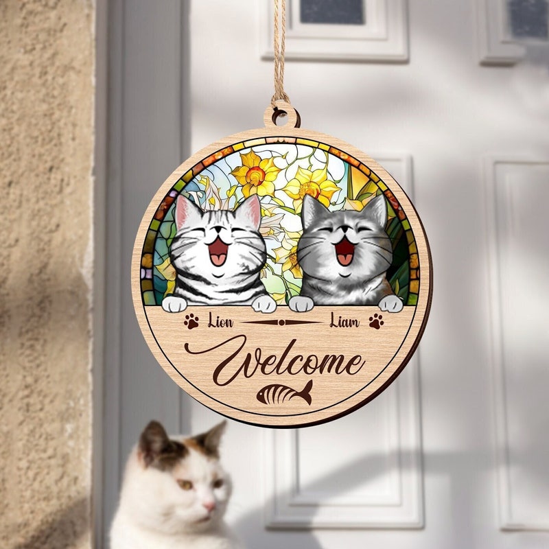Cat Sign - Etsy