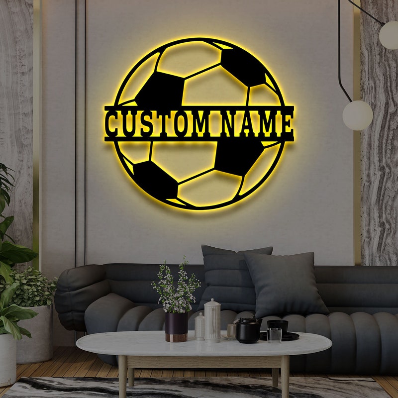 Soccer Lamp - Etsy