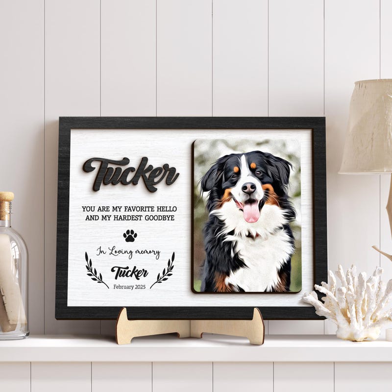 Dog Photo Frame Rip - Etsy