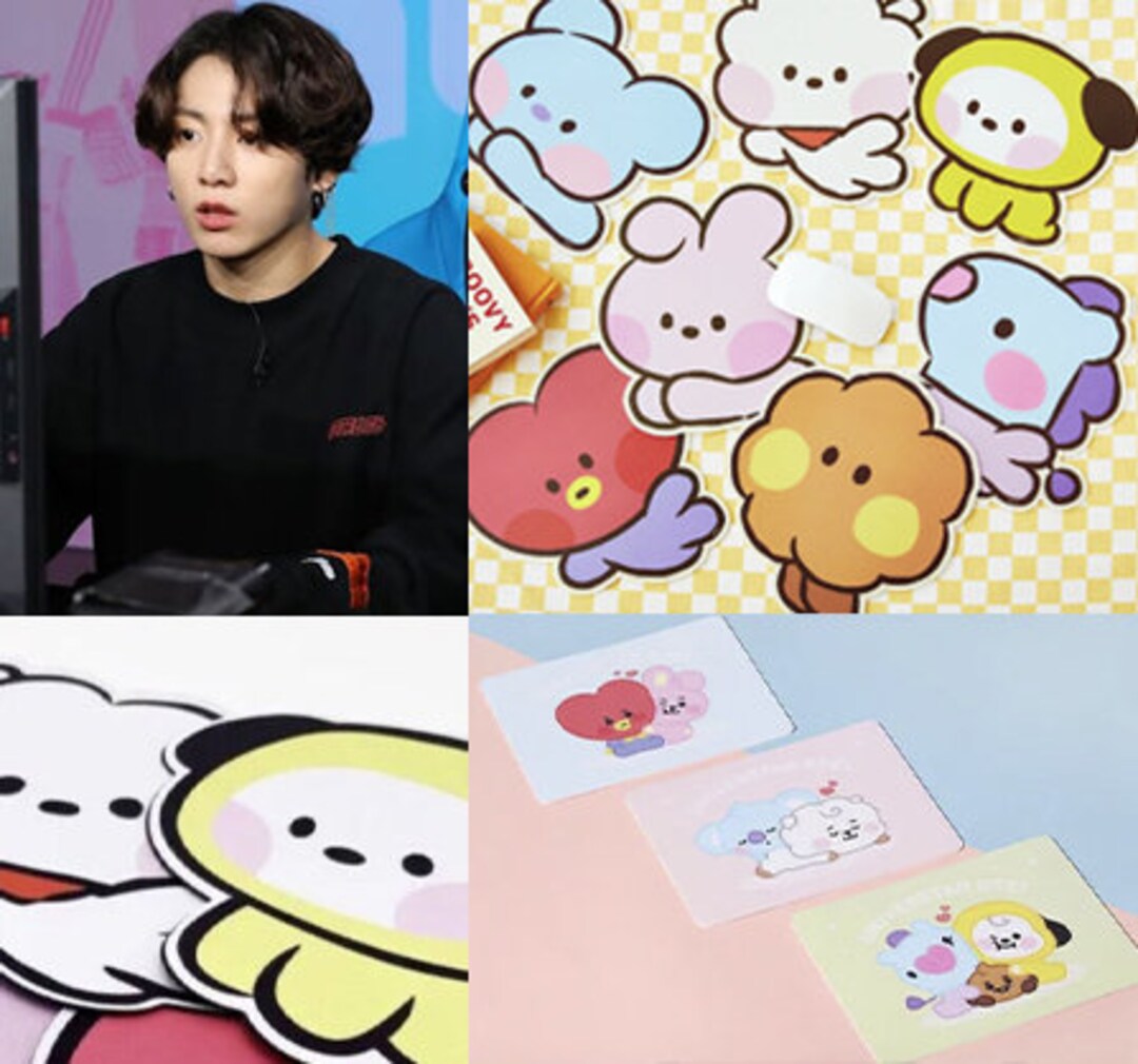 BTS Mouse Pad, BT21 Baby Table Pad, BT21 Mouse Pad, BTS Office Mouse ...
