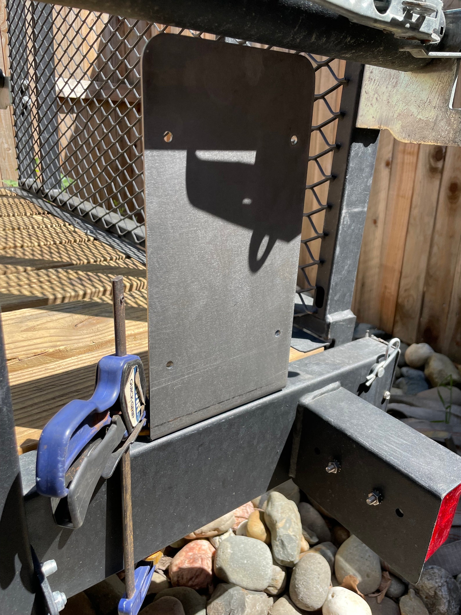 Side Mount License Plate Holder Trailer Flatbed RV Truck Semi Bolt on ...