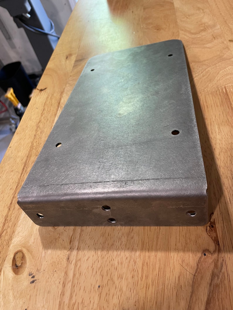 Side Mount License Plate Holder Trailer Flatbed RV Truck Semi Bolt on ...