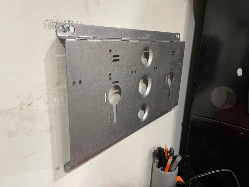 Double Battery Charger Mount Milwaukee M18v M12v Dewalt 20v Quick ...