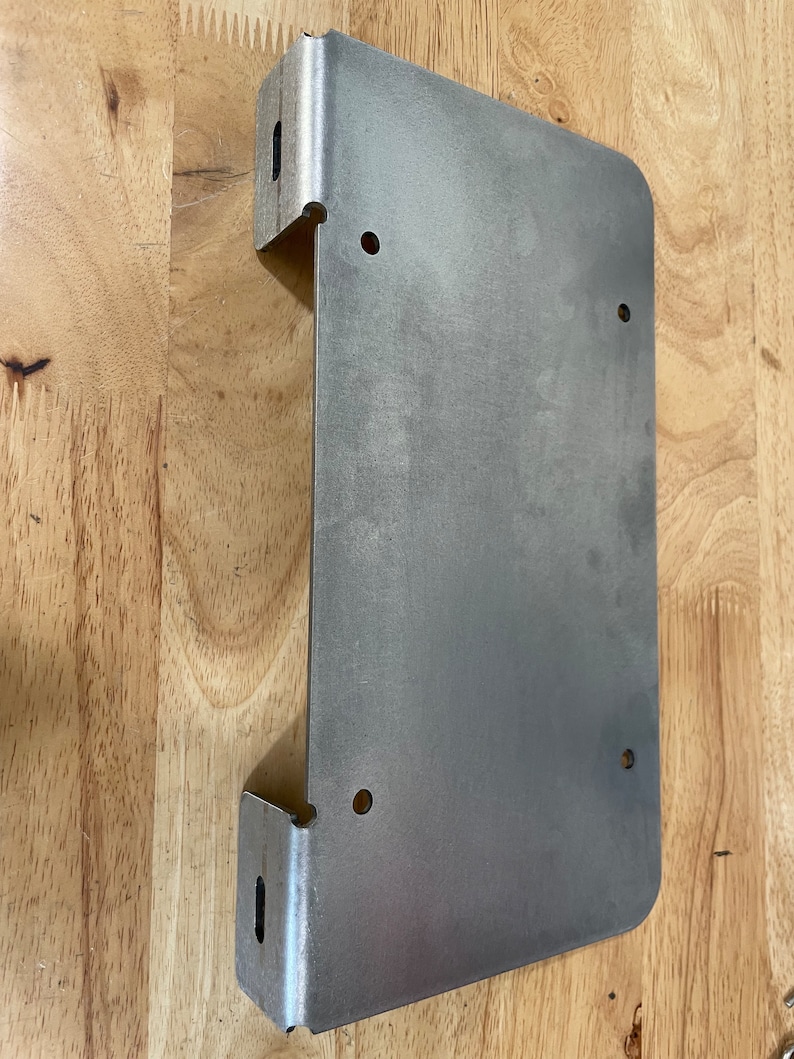 Bottom Mount Top Mount License Plate Trailer Flatbed/rv Bracket Bolt on ...