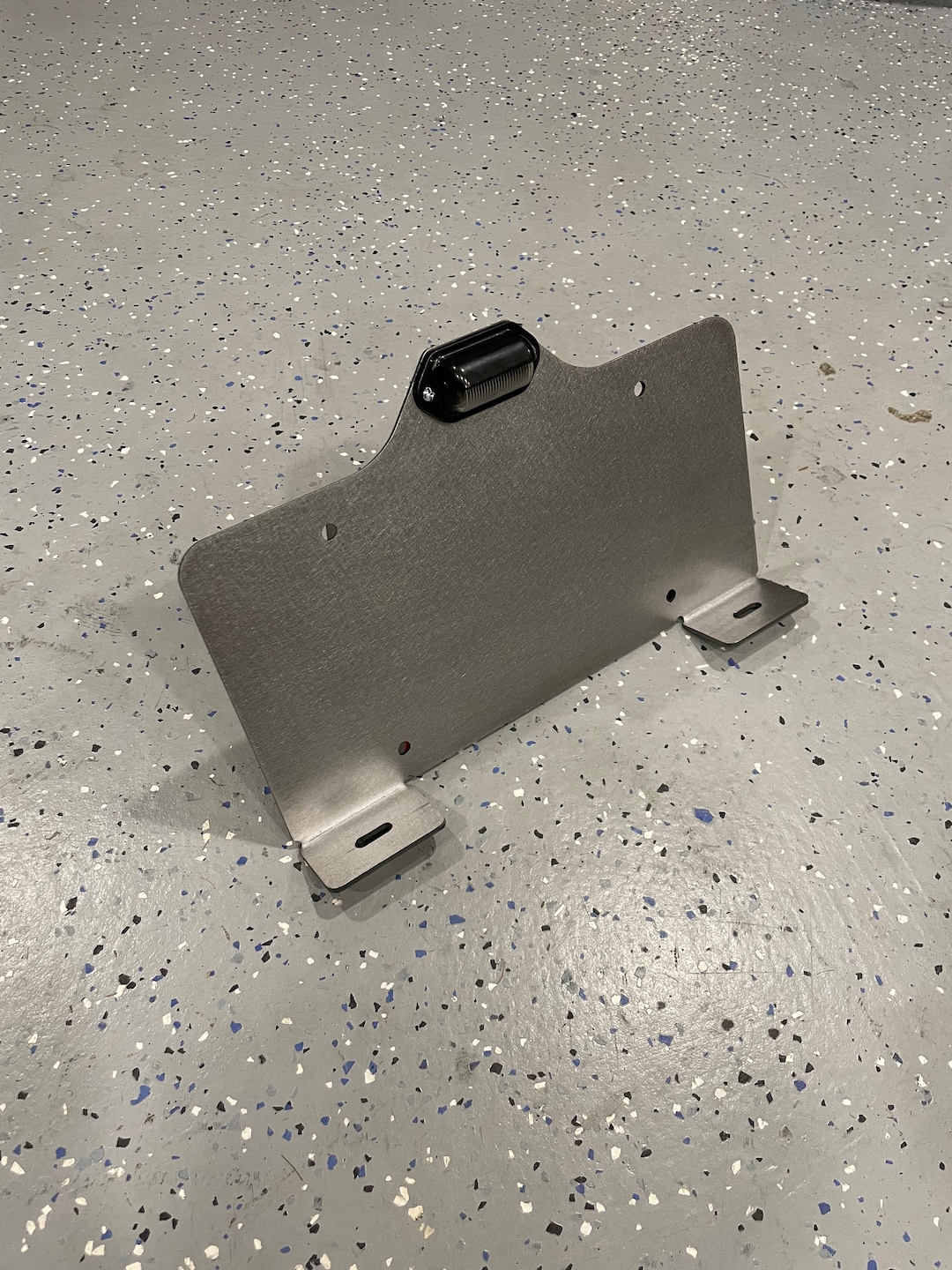 Bottom & Top Mount License Plate Holder Trailer Flatbed RV Bracket Bolt ...