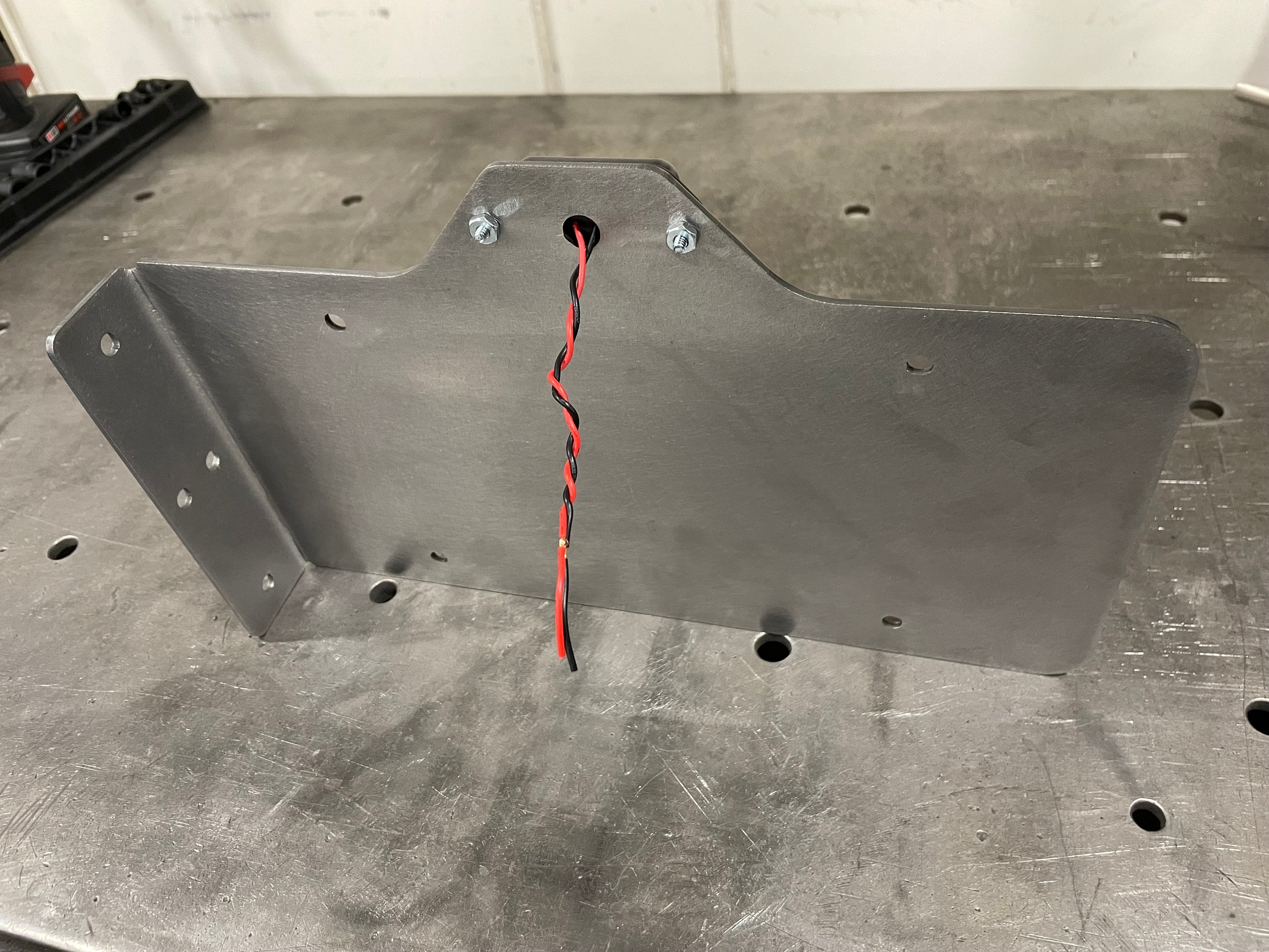 Side Mount License Plate Holder Trailer Bracket Flatbed RV Semi Camper ...