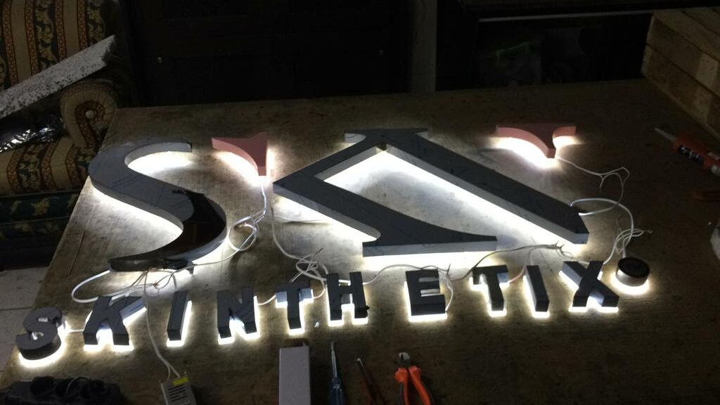 Acrylic Sign Logo Custom Logo Sign Business Name Logo - Etsy