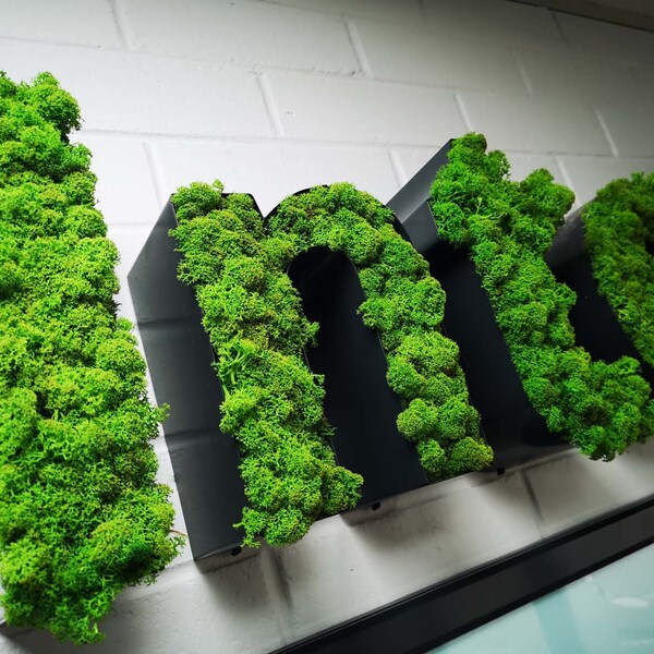 Moss Sign - Etsy
