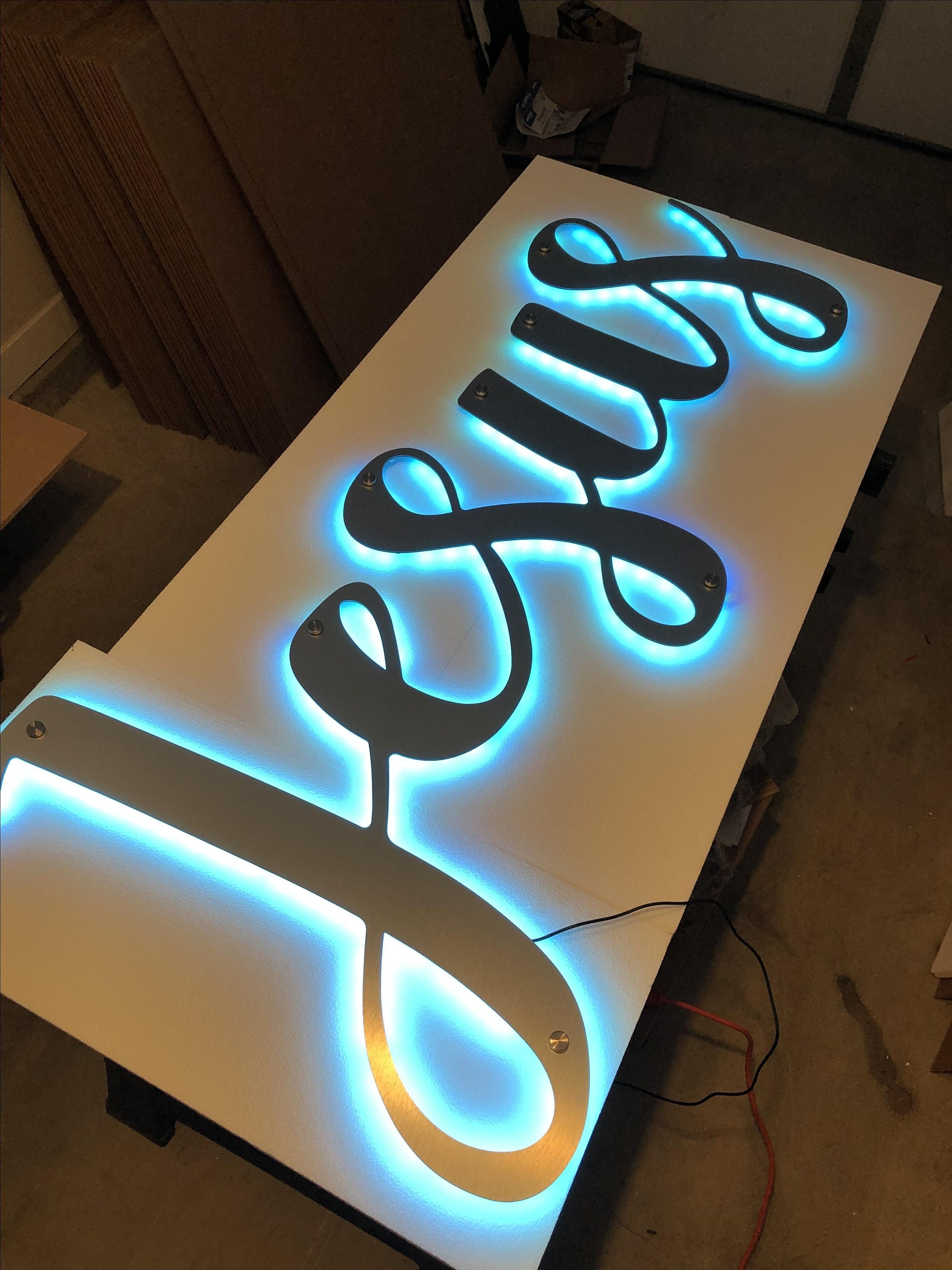 3D Custom Sign Custom 3D Sign 3D Illuminated Sign 3D Sign - Etsy