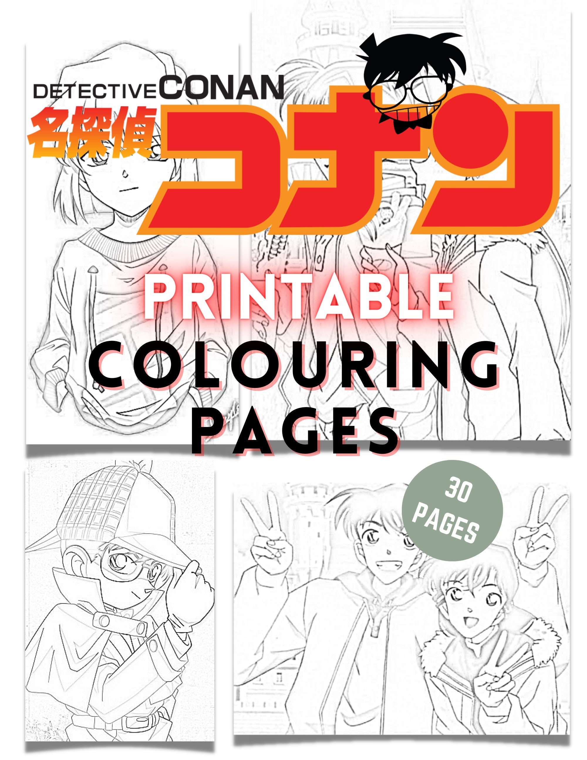 Conan Coloring Pages