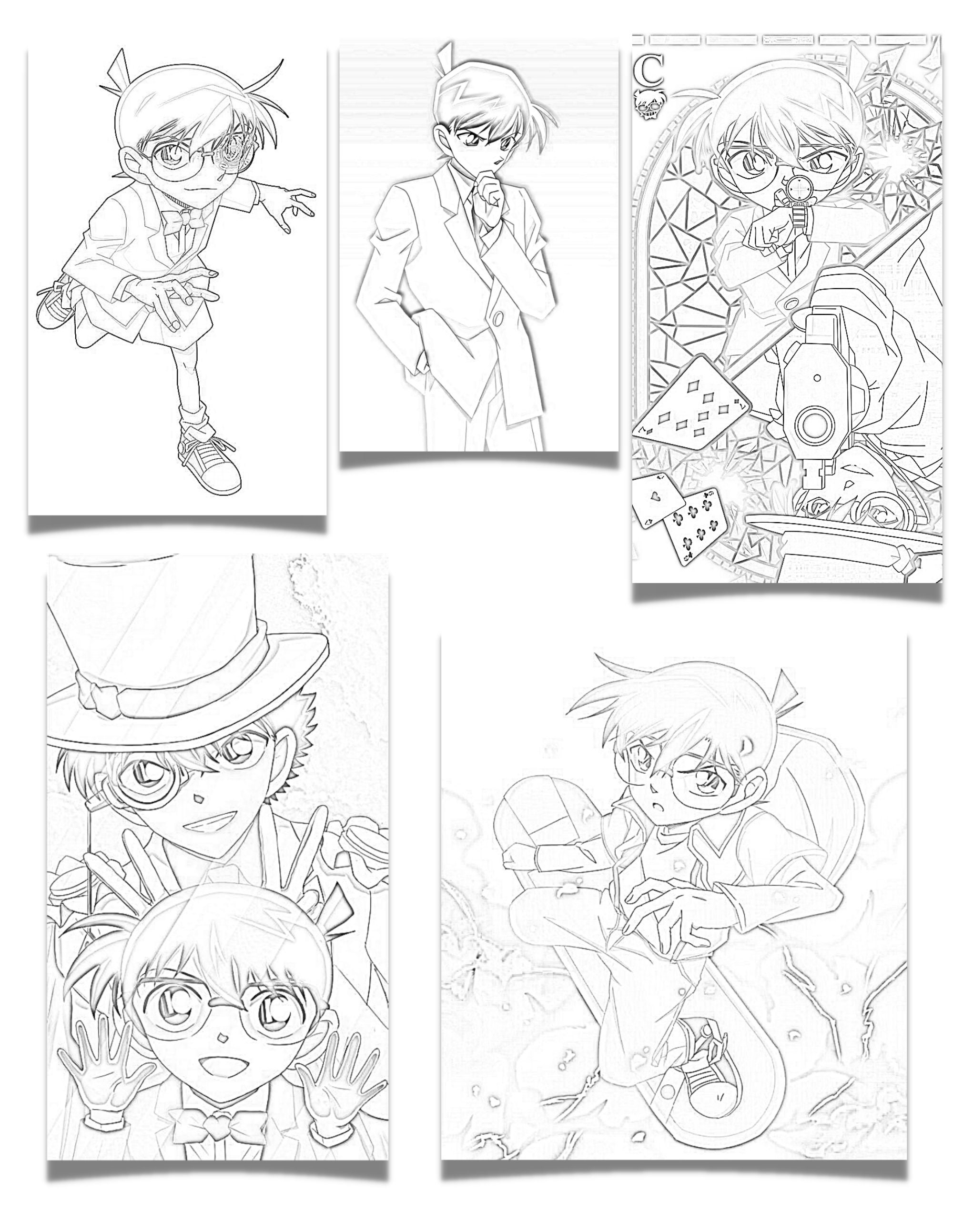 Conan Coloring Pages