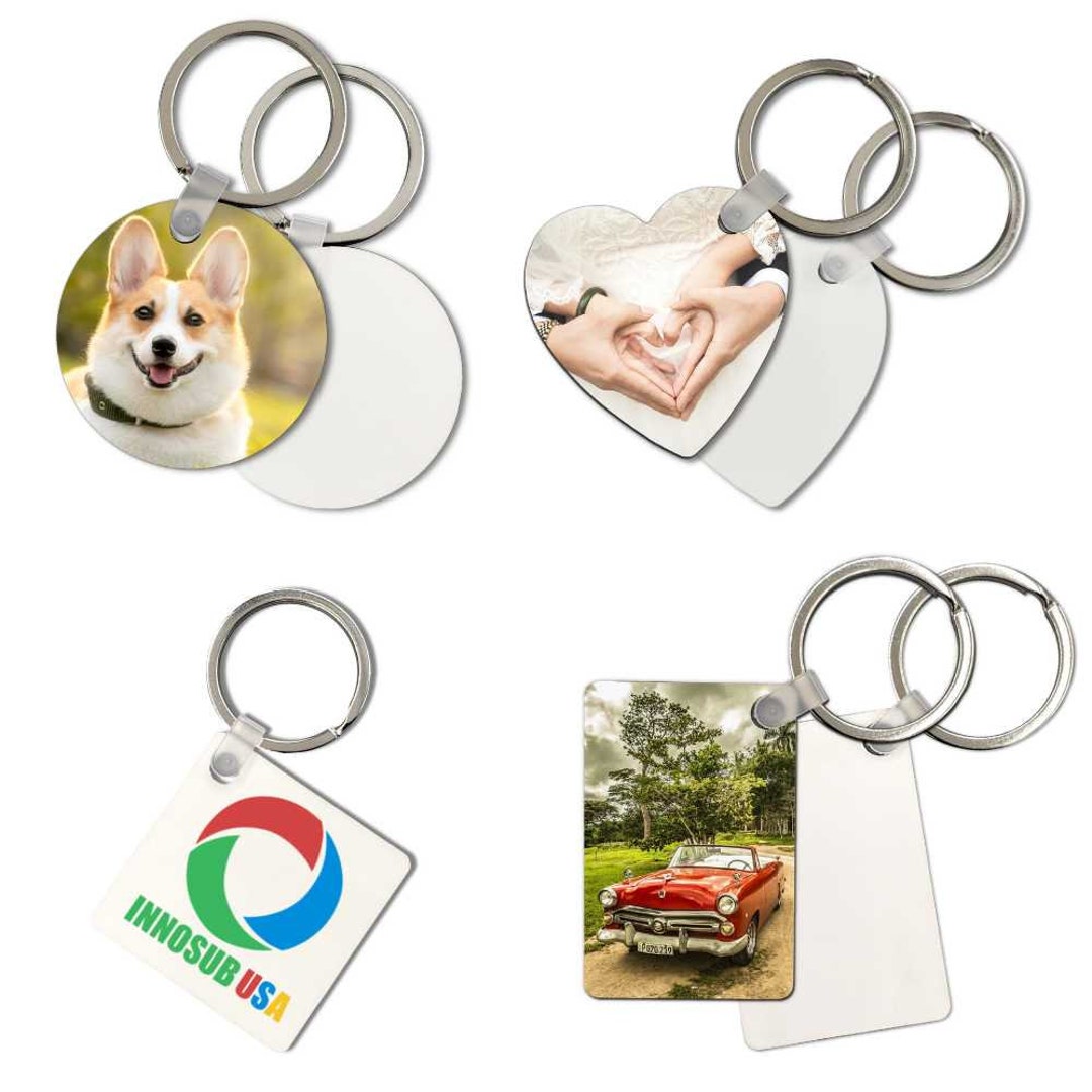 Personalized Double-sided Photo Keychain-lightweight MDF Material ...