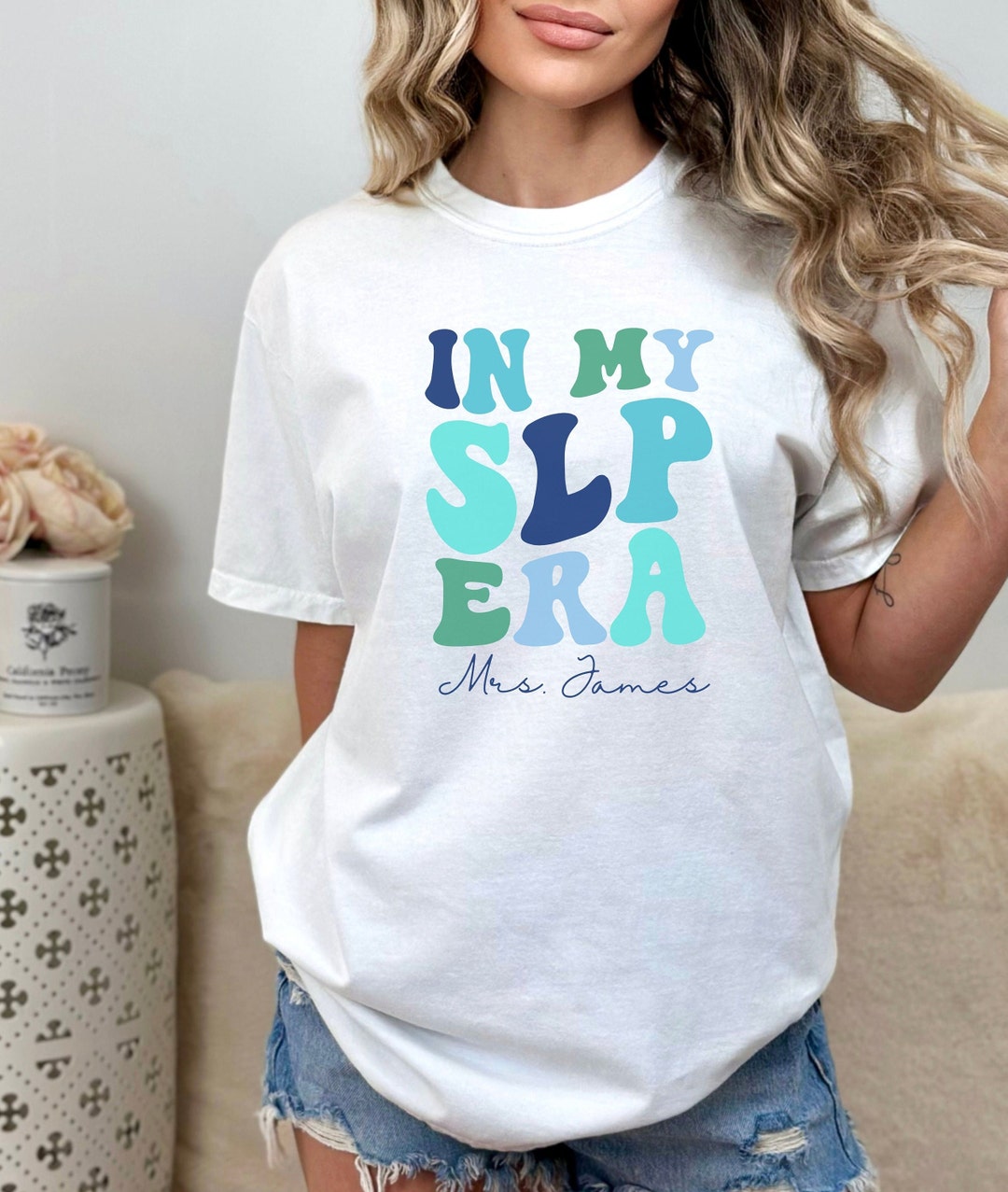 Funny SLP Shirt for Her, Graduation Gift for SLP Student, Retro SLP Era Tee, Speech Language ...