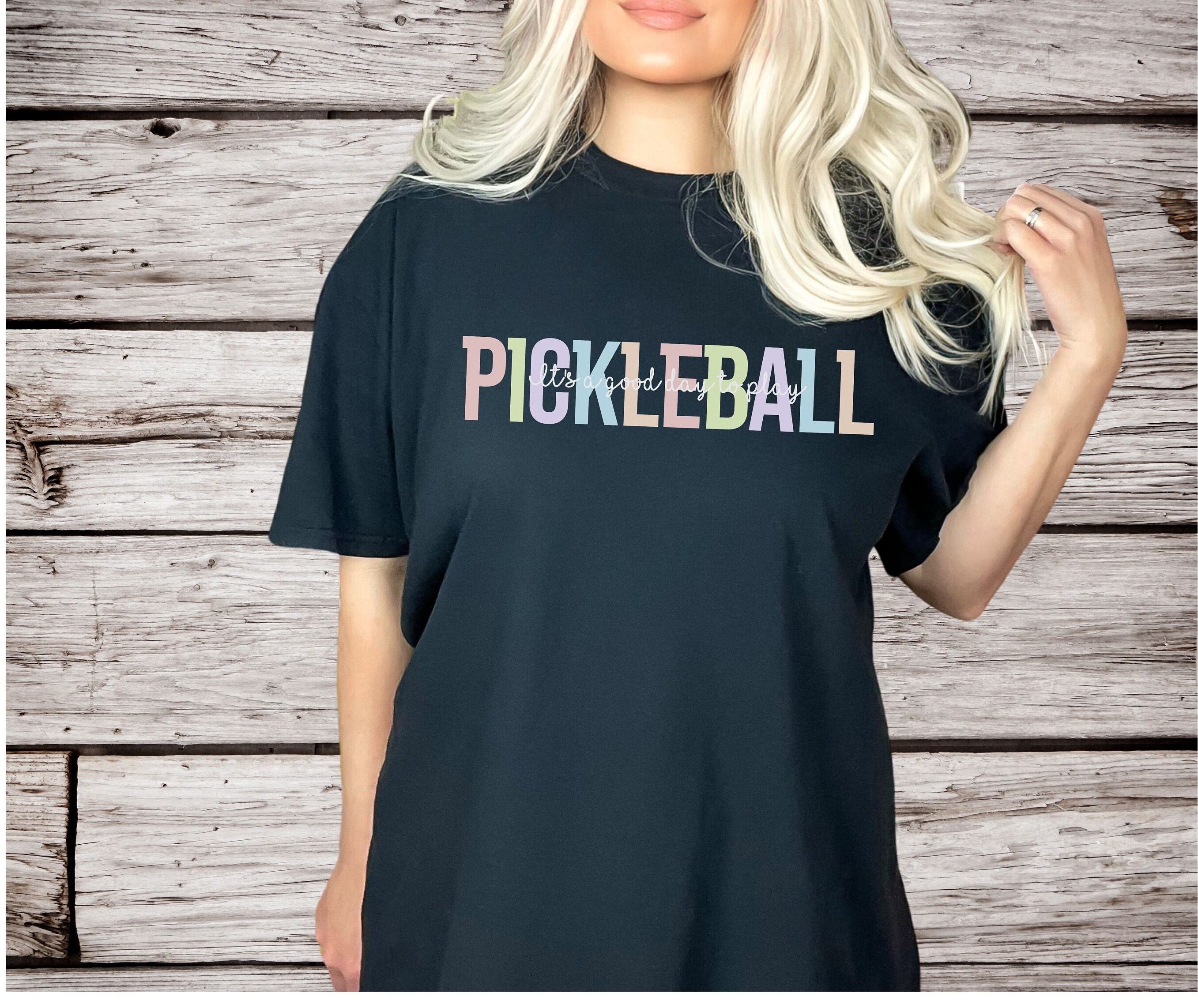 Womens Pickleball Tshirt Pickleball Gifts for Her Good Day - Etsy