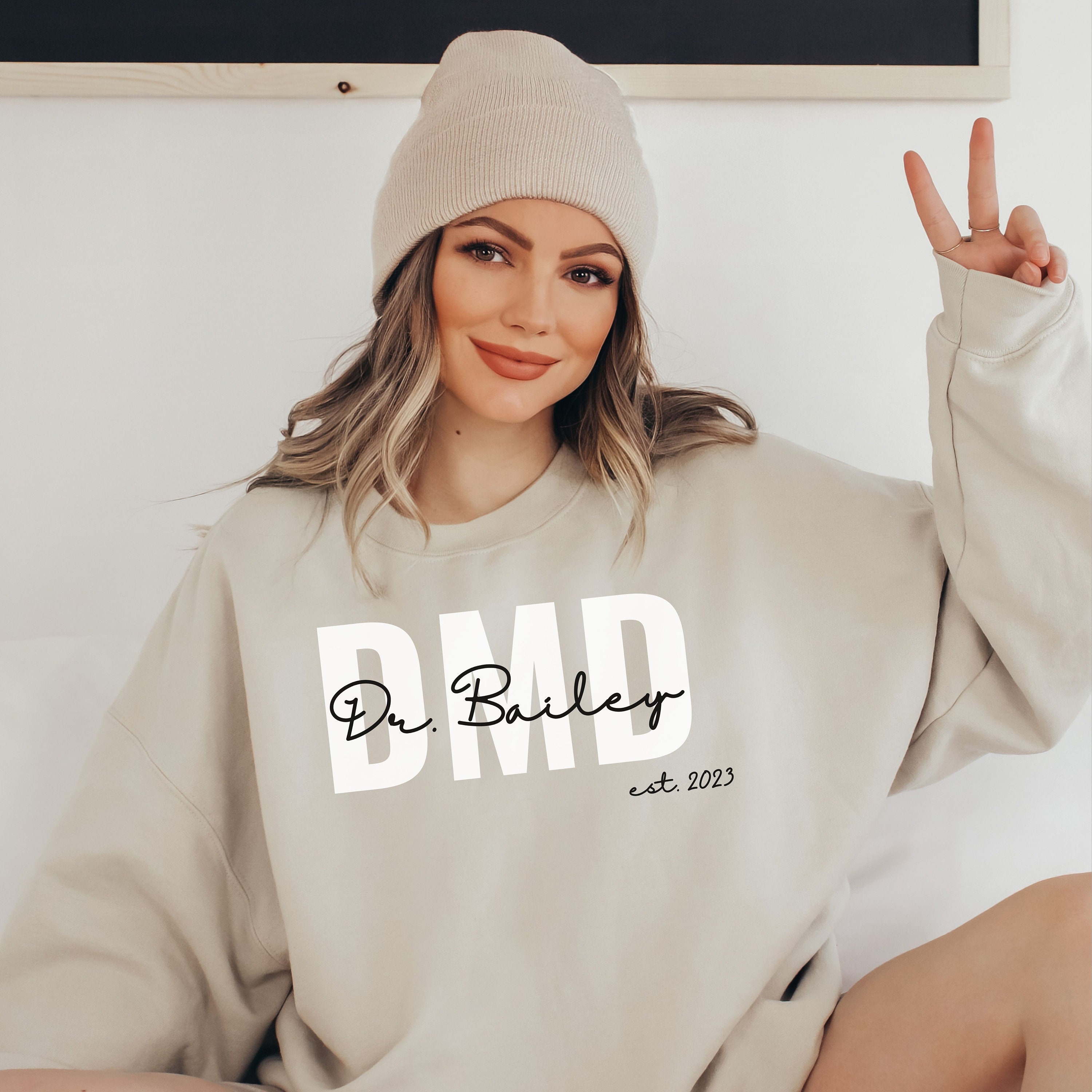 Personalized DMD Sweatshirt Dentist Graduation Gift Doctor - Etsy