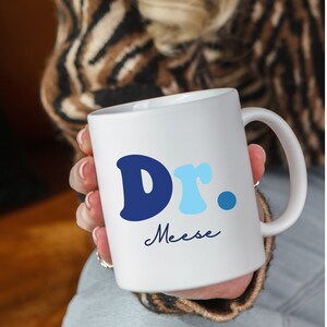 Personalized Doctor Mug, Doctor Era Holiday Gift, Graduation Gift for ...