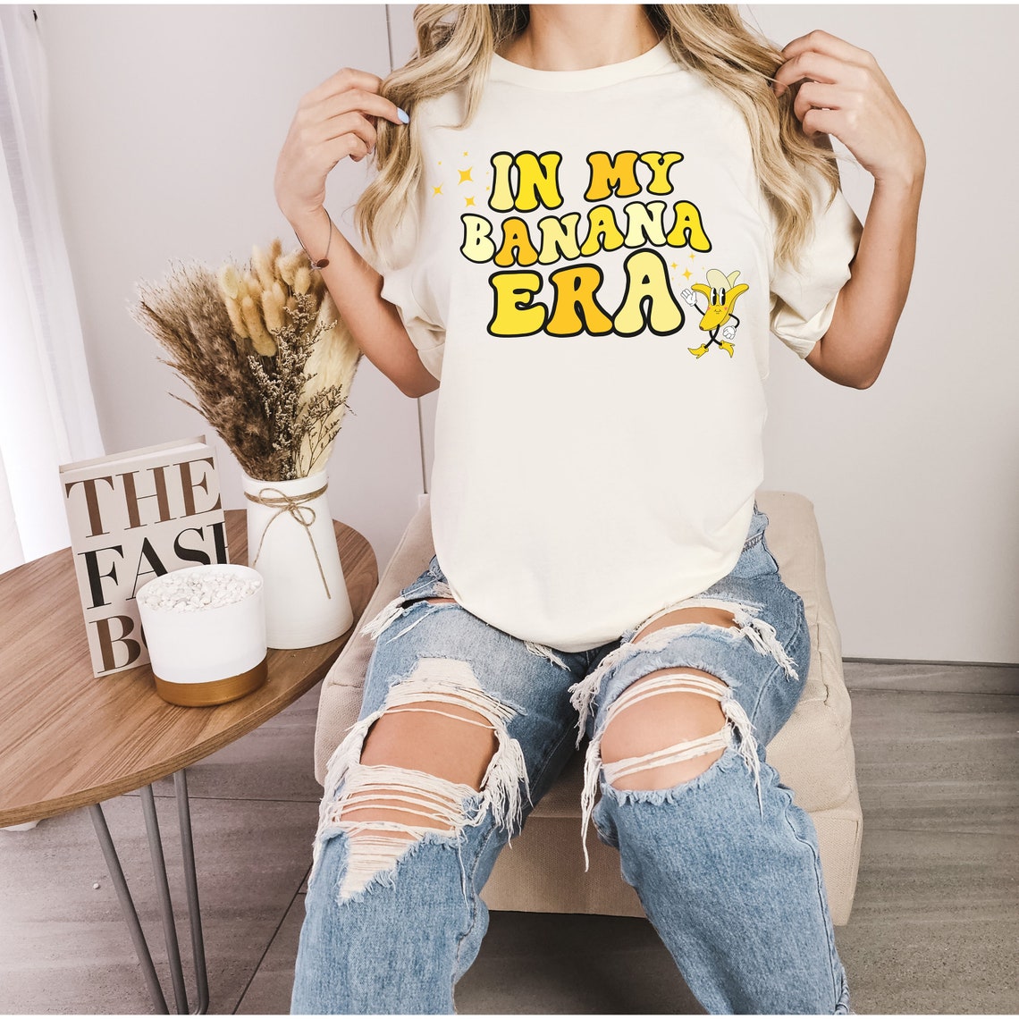 Custom Banana Shirt, Retro Bananas Tshirt, in My Banana Era Tee, Gift ...