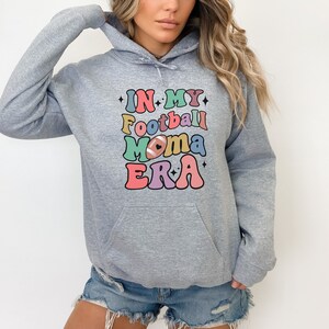 Football Mama Shirt, Retro Football Mom Hoodie, Gift for Football Mama ...