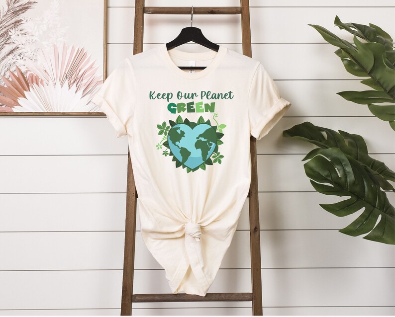 Earth Day Tshirt for Women Green Planet Lover Shirt - Etsy