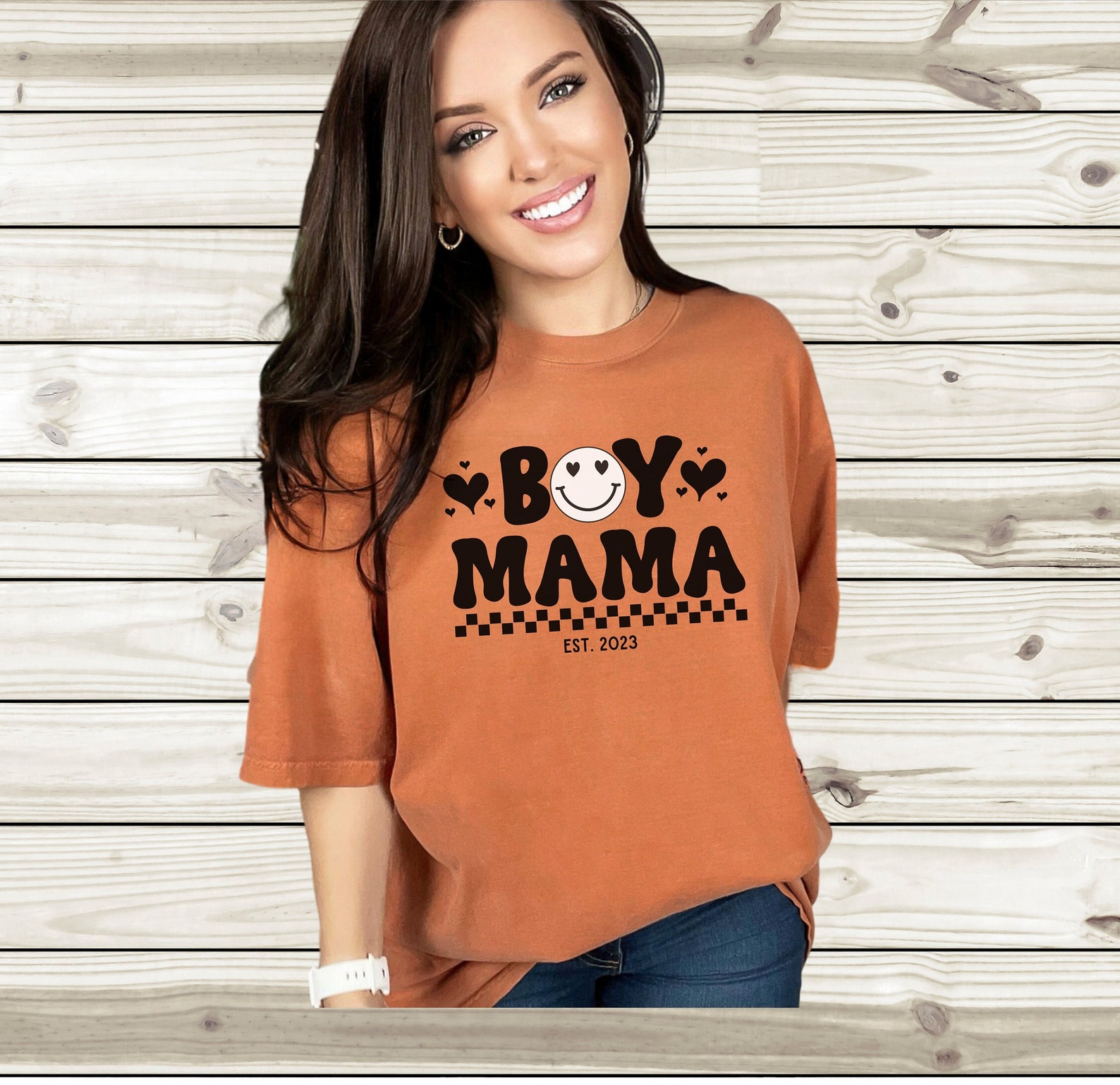 Custom Boy Mama Shirt Retro Boy Mama Tshirt Mom of Boys Tee - Etsy