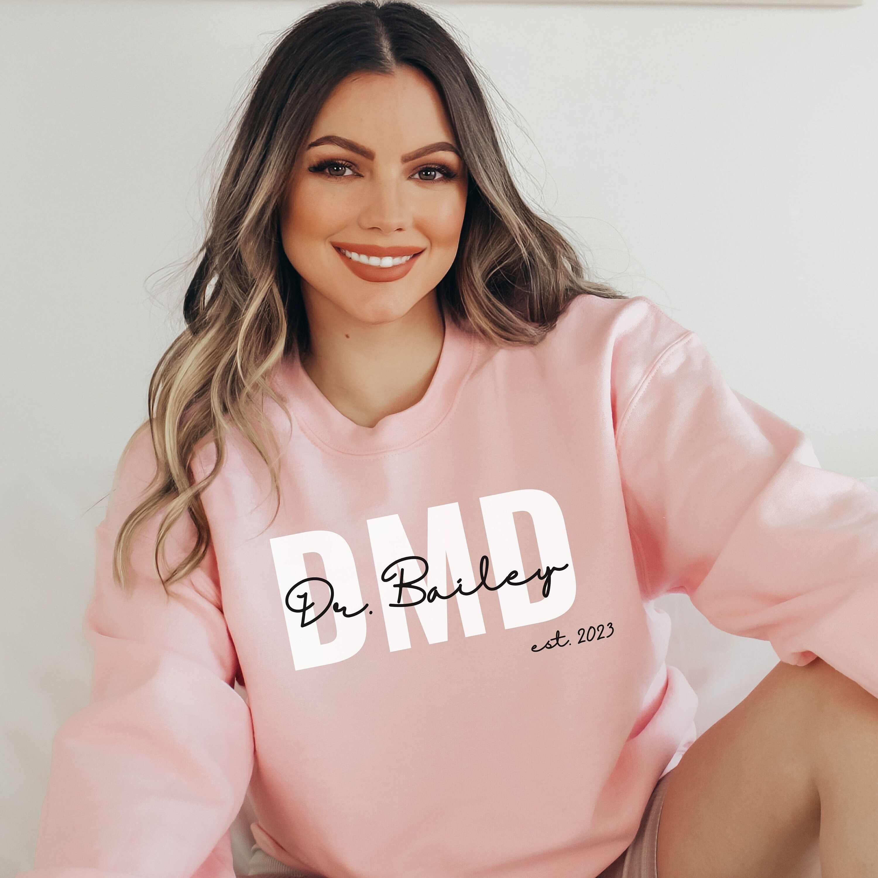 Personalized DMD Sweatshirt Dentist Graduation Gift Doctor - Etsy