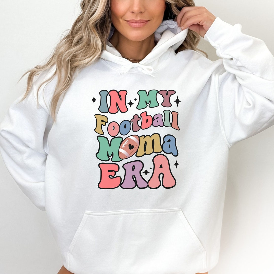 Football Mama Shirt, Retro Football Mom Hoodie, Gift for Football Mama ...