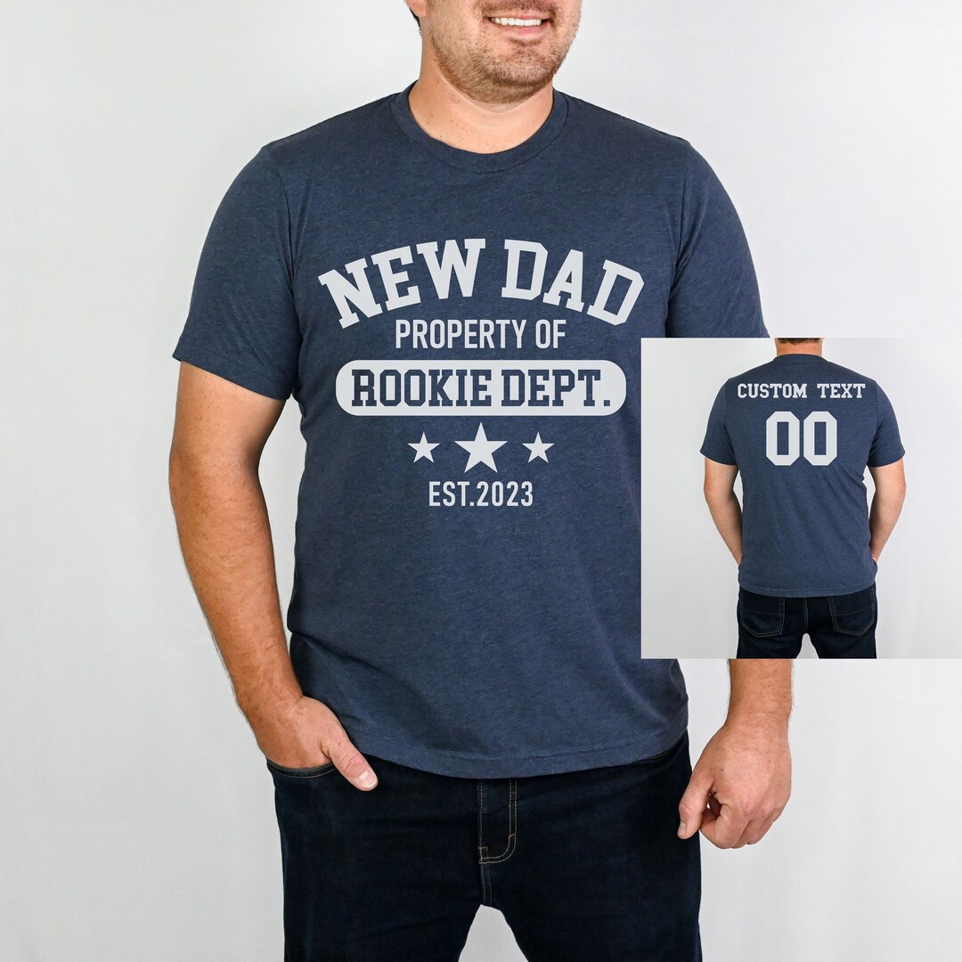 Personalized Gift for New Dad, Dad Hospital Shirt, First Father's Day ...