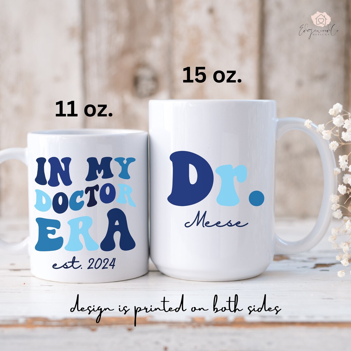 Personalized Doctor Mug, Doctor Era Holiday Gift, Graduation Gift for ...
