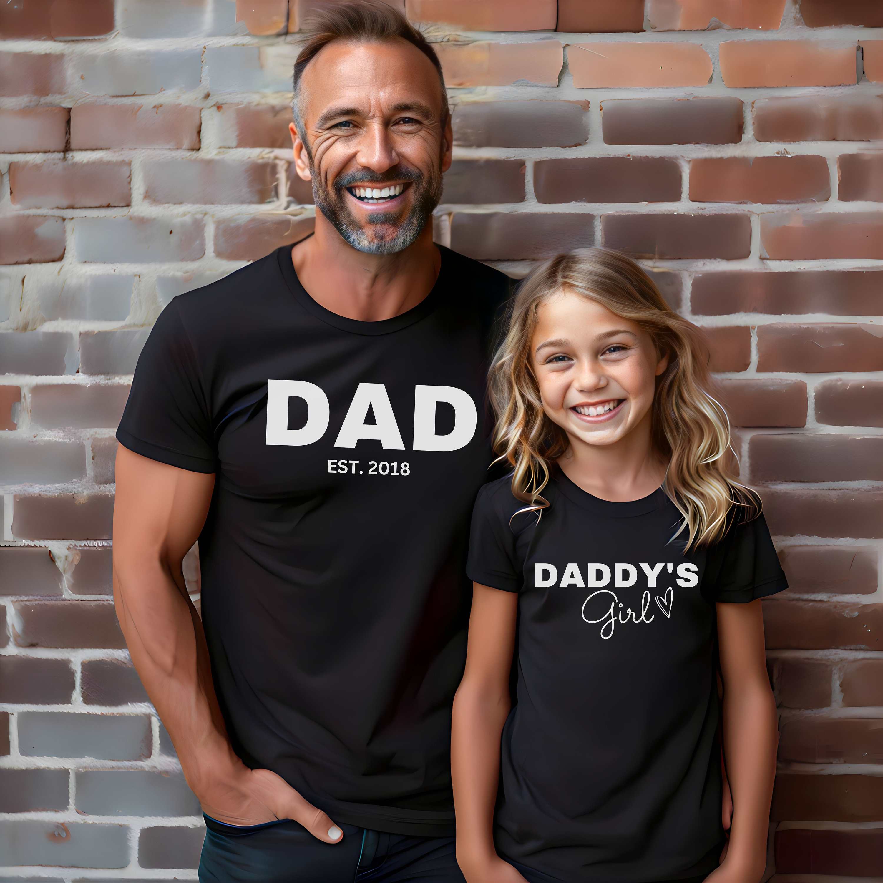 Dad Daughter Matching Shirts, Daddy & Me Tshirts, Father's Day Gift ...