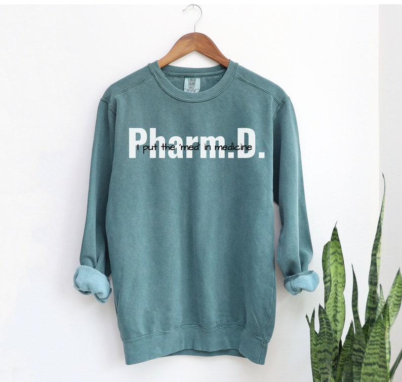 Funny Pharmd Sweatshirt, Graduation Gift, Doctor Shirt, Custom ...
