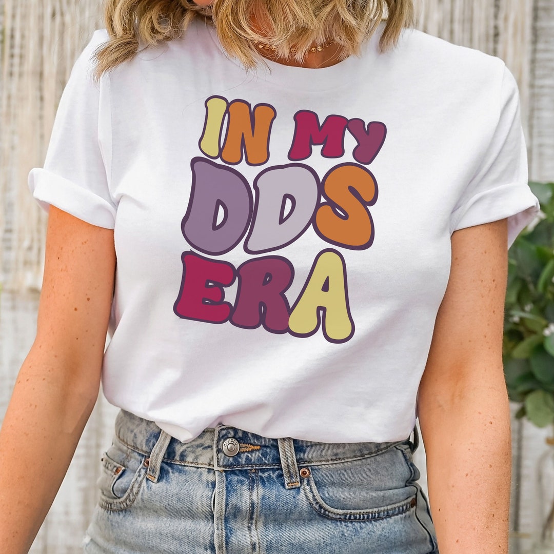 Custom DDS Shirt Doctor of Dental Surgery Tshirt Retro DDS Tee in My ...