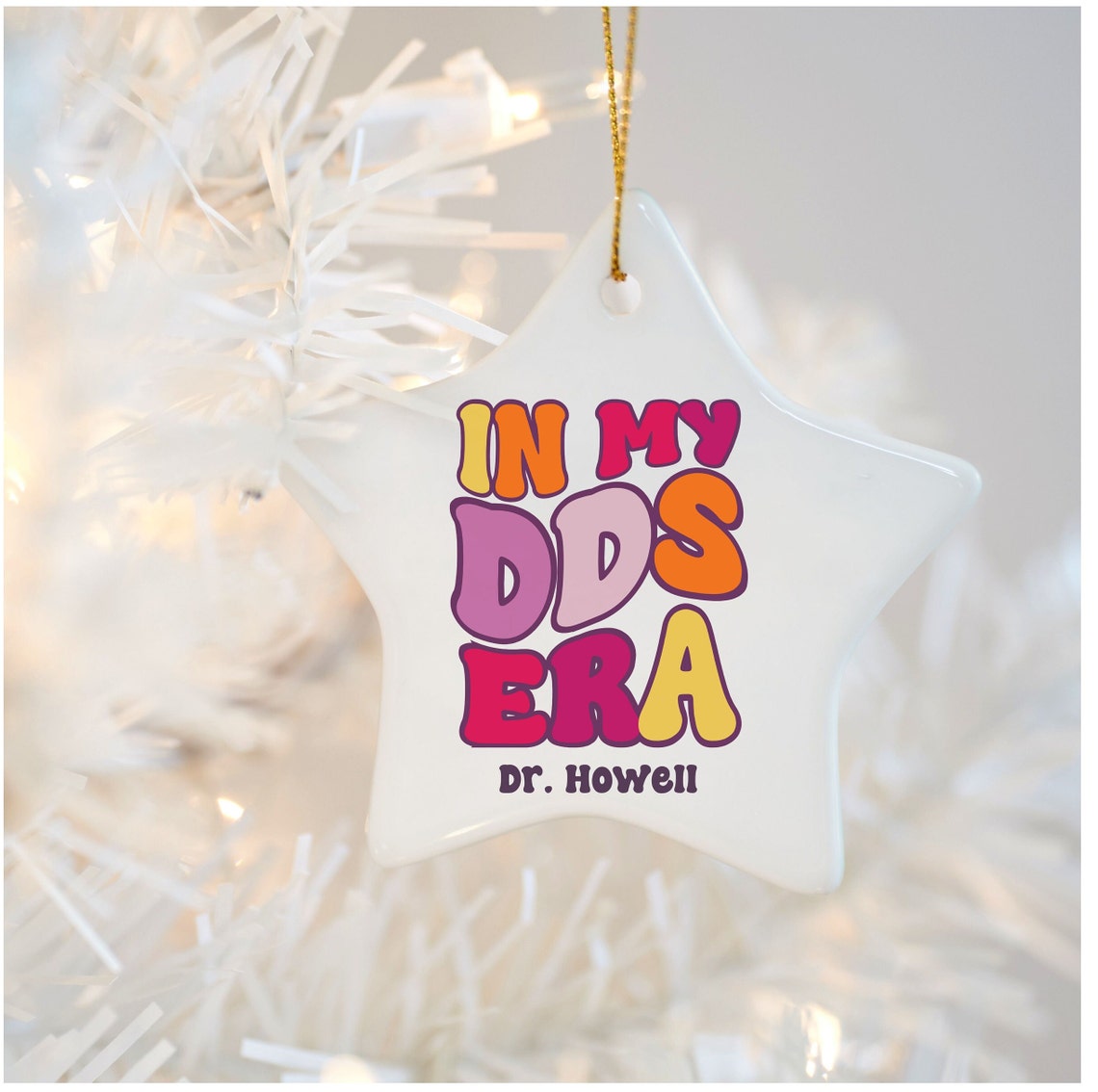 Personalized DDS Ornament DDS Era Christmas Ornament Graduation Gift ...