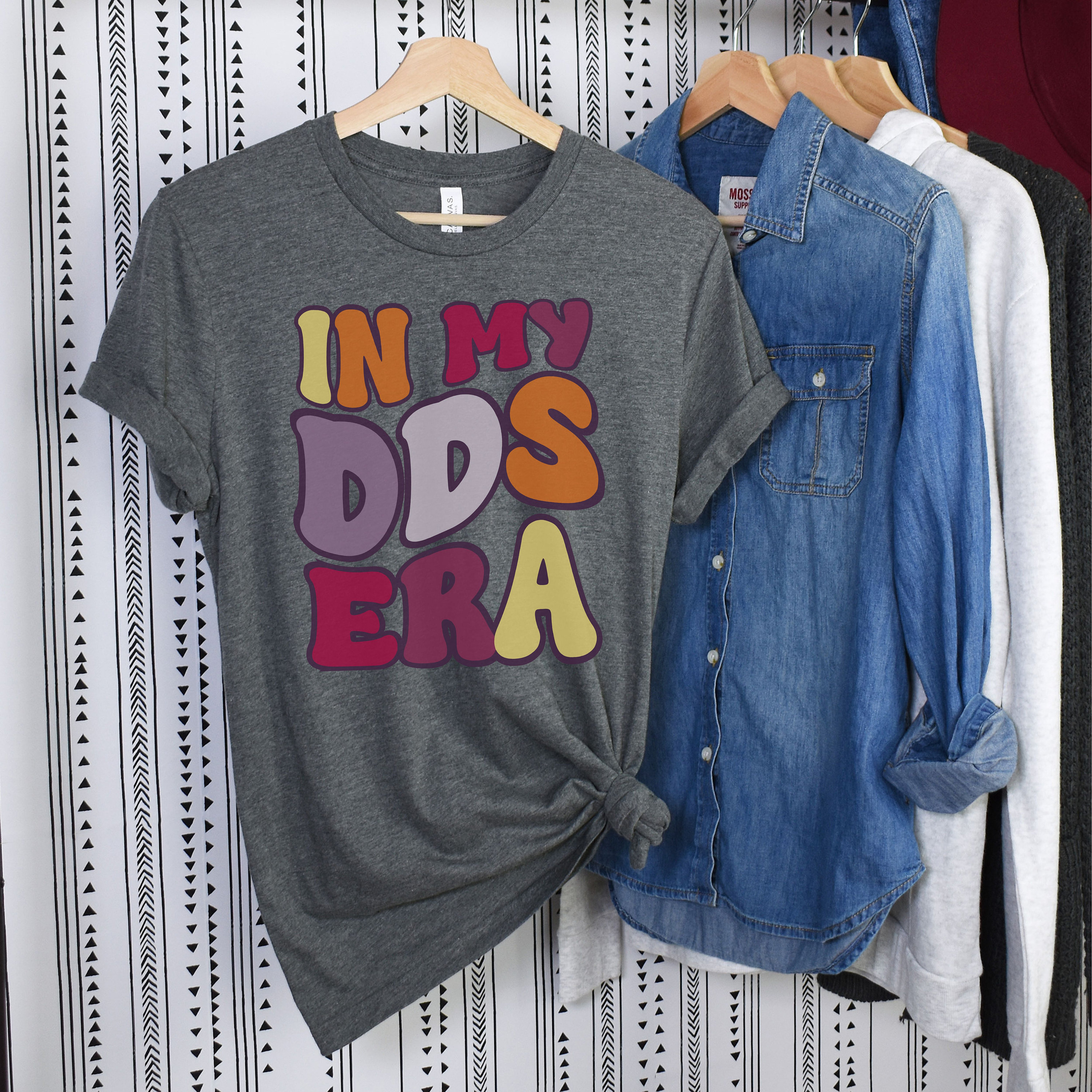 Custom DDS Shirt Doctor of Dental Surgery Tshirt Retro DDS Tee in My ...