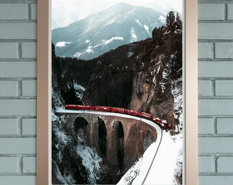 Narrow Poster Painting - Etsy