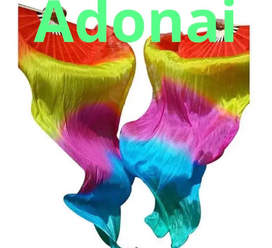 Jehovah Nissi Worship Fans: Spiritual Instruments - Etsy