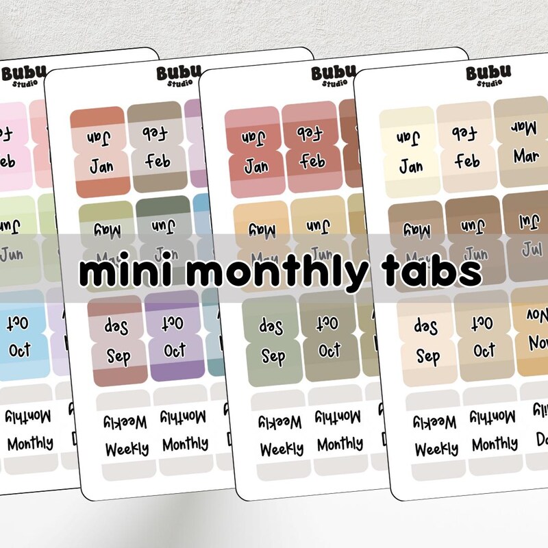 Tab Stickers - Etsy